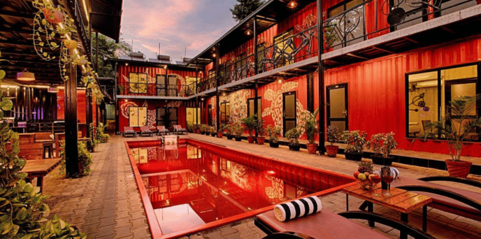 Stay Comfortably at Beach Box by Nirvana Hotel | Book Now - Sea Water ...