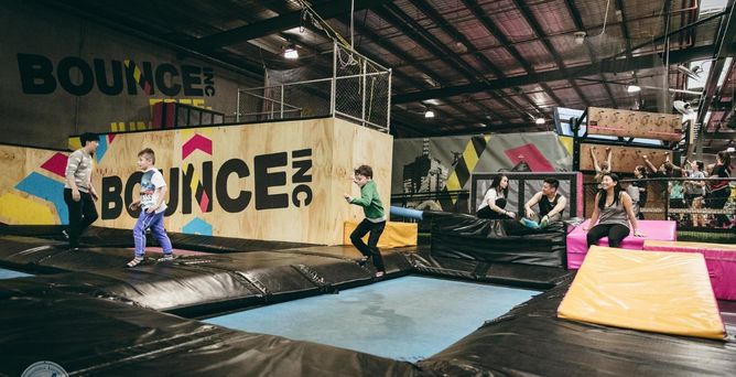 Enjoy The Trampoline Park At Bounce India @ Special Prices - Sea Water ...