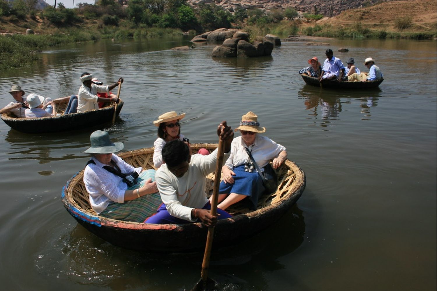 Coracle Ride in Dandeli, Book @ Sea Water Sports, with Low Cost - Sea ...