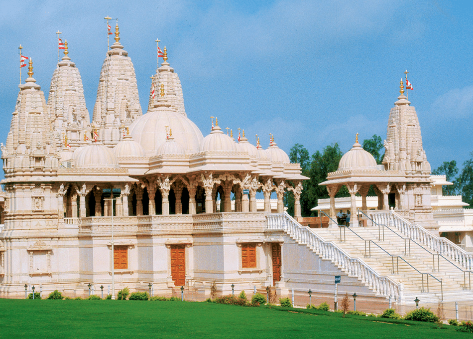 Baps Shri Swaminarayan Temple In Gujarat | Things To Do - Sea Water Sports