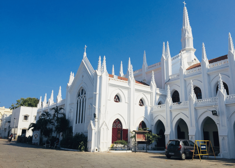Santhome Church In Tamil Nadu | Things To Do - Sea Water Sports